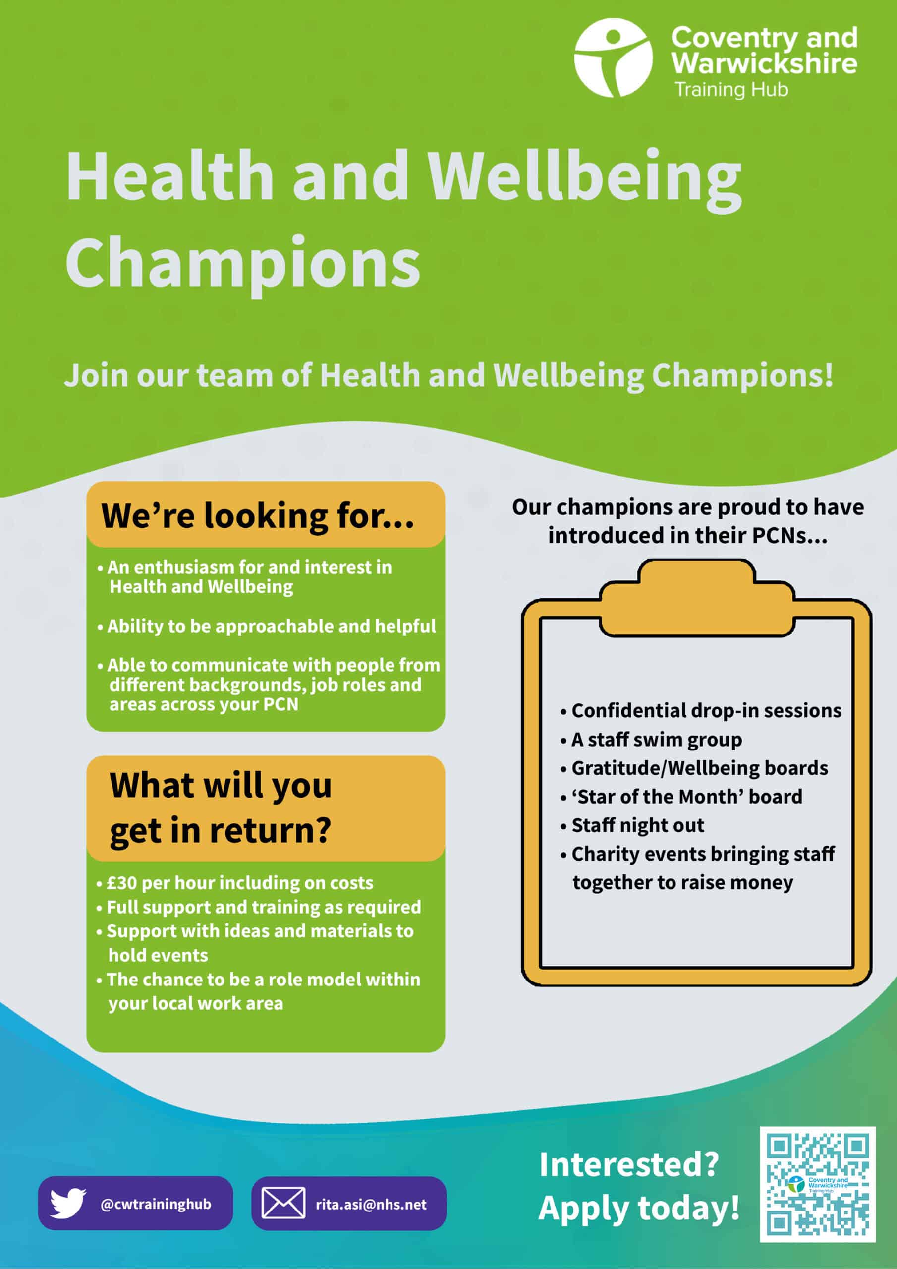 Health and Wellbeing programme – QOF QI Wellbeing - Coventry ...