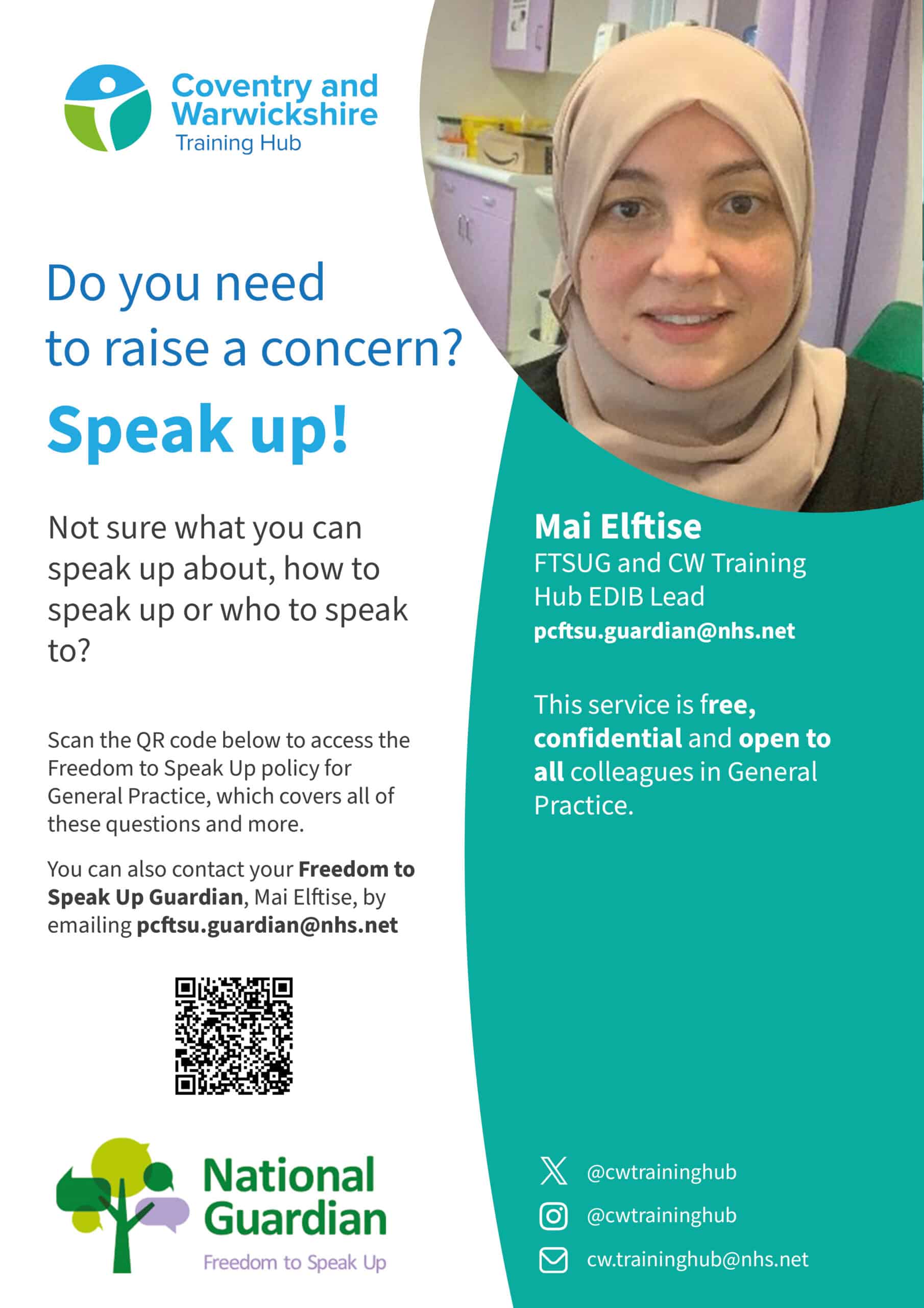 Freedom to Speak Up - Coventry & Warwickshire Training Hub